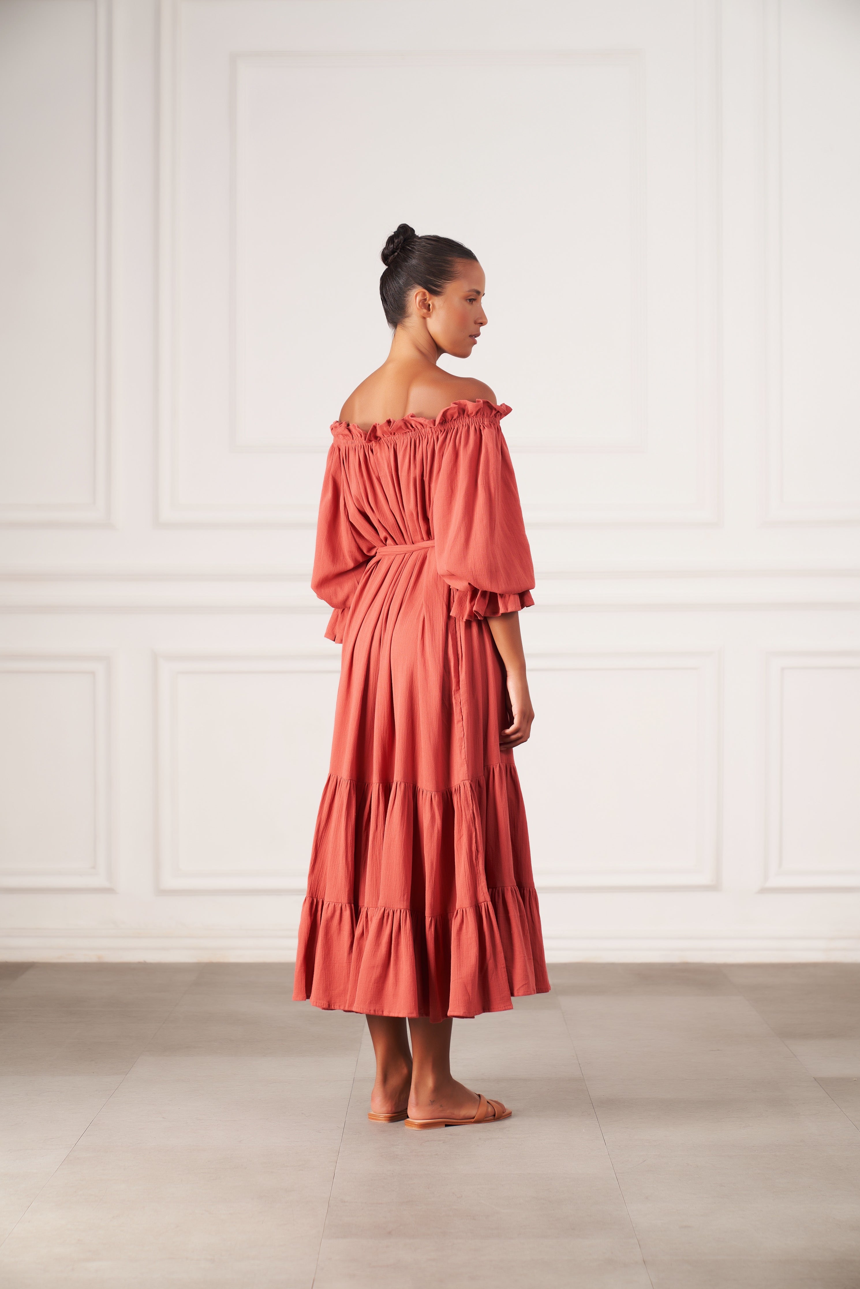 Emmaline Gown | Deep Rose · HAZEL & FOLK