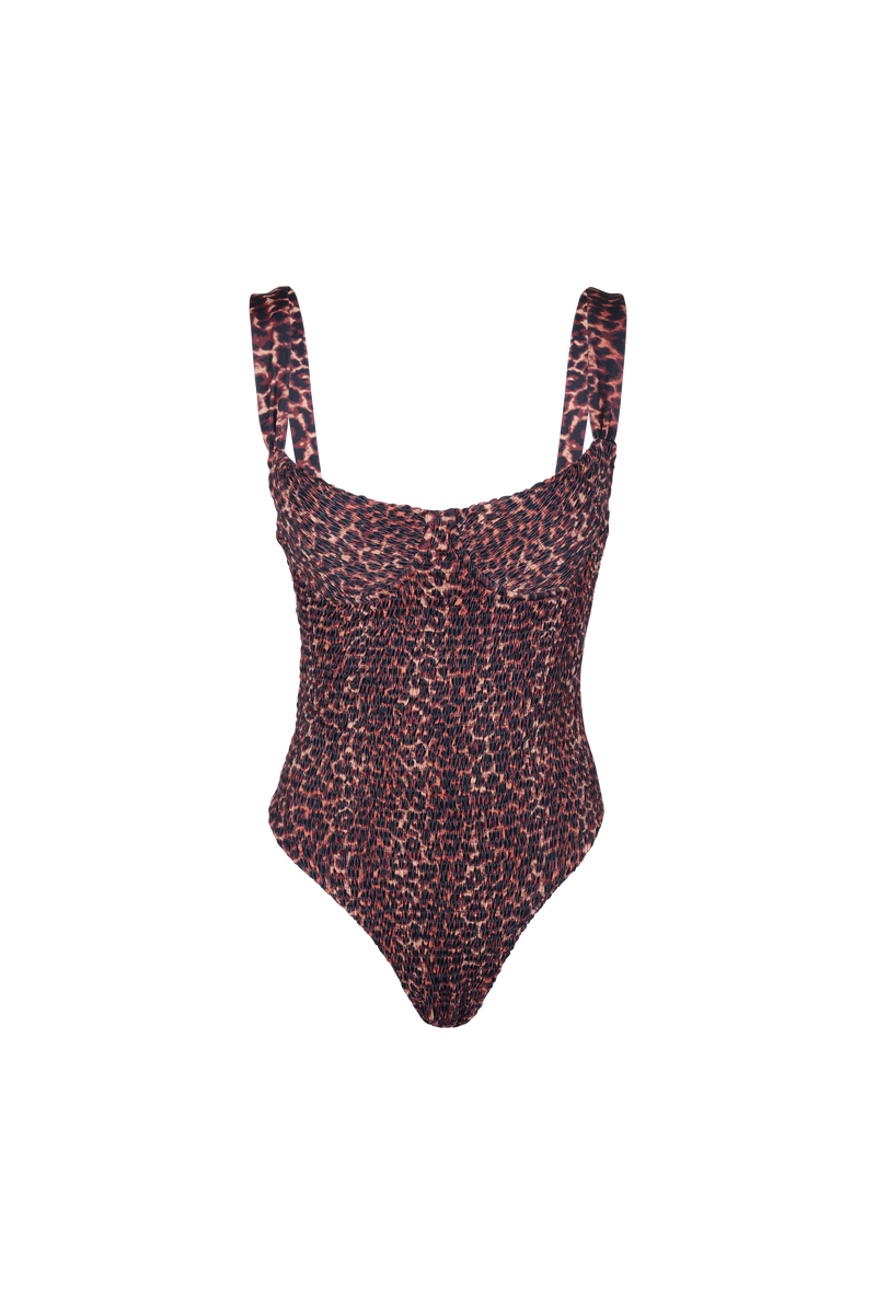 Lente One Piece | Tan Leopard · HAZEL & FOLK
