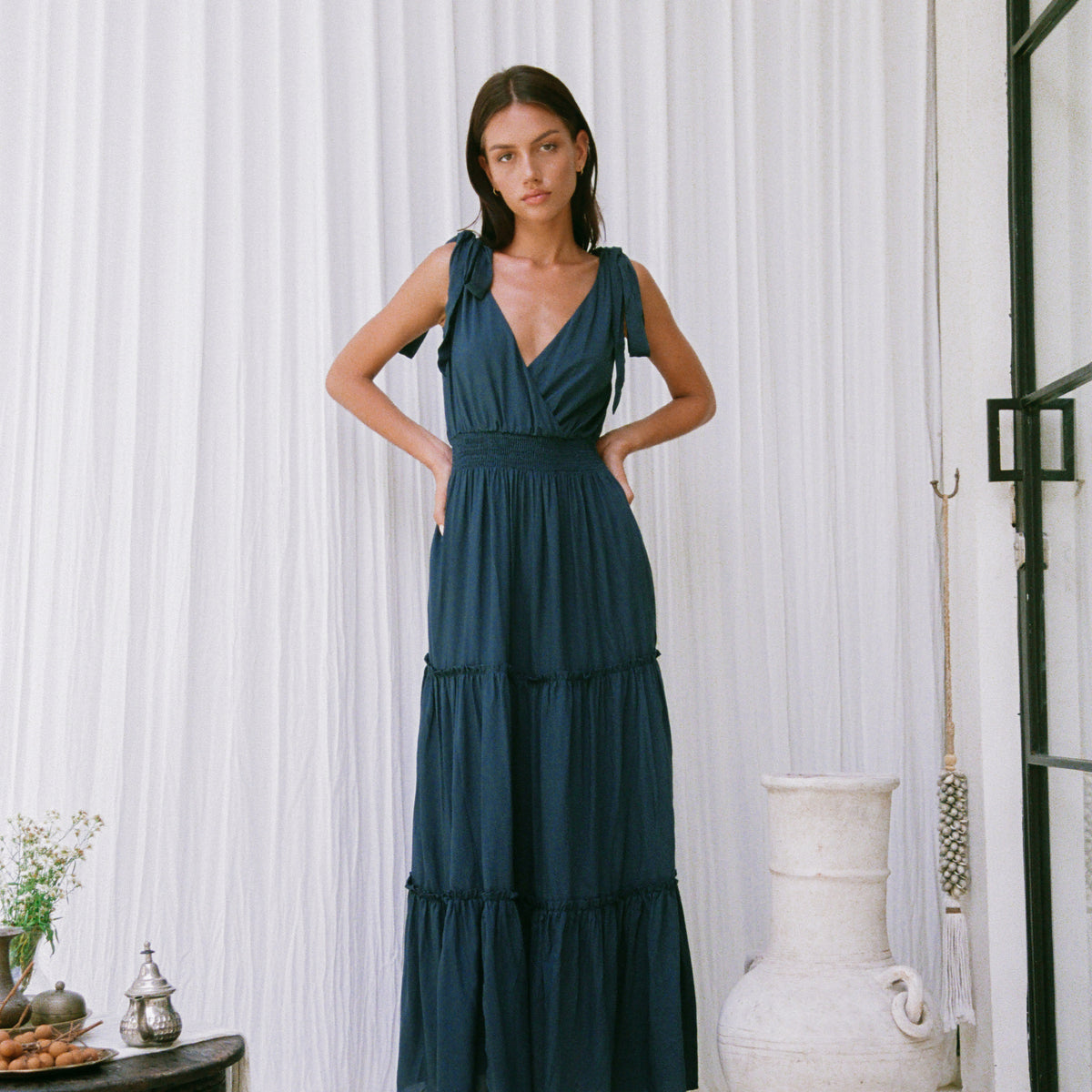 Isabella Gown | Teal · HAZEL & FOLK